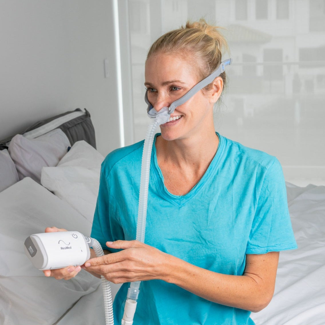 ResMed AirMini AutoSet Travel CPAP Machine – Sleeplay