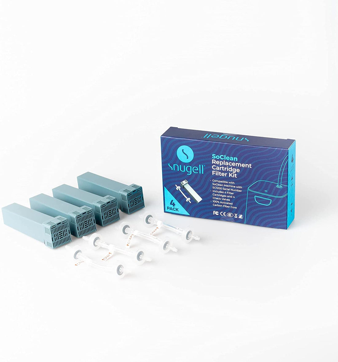 Snugell SoClean 2 Replacement Cartridge Filter Kit - 4 Pack – Sleeplay